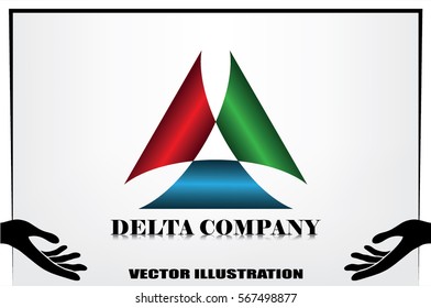 Delta Logo Icon Stock Vector (Royalty Free) 567498877 | Shutterstock