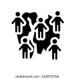 Demographics Icon Trendy Demographics Logo Concept Stock Vector ...