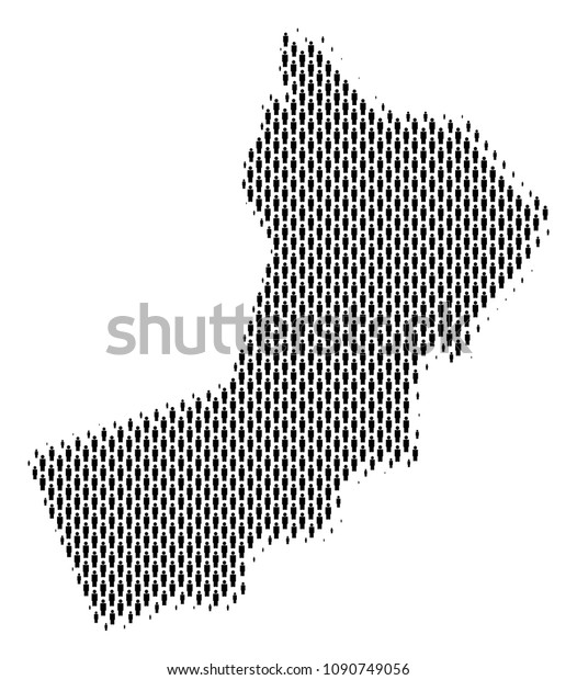 Demography Oman Map People Population Vector Stock Vector (Royalty Free ...