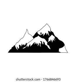 Mountain Range Stock Vector (Royalty Free) 154266137 | Shutterstock