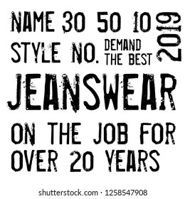 153 Jean name graphic Images, Stock Photos & Vectors | Shutterstock