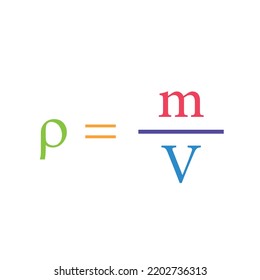 Density Formula Chemistry Stock Vector (Royalty Free) 2202736313 ...