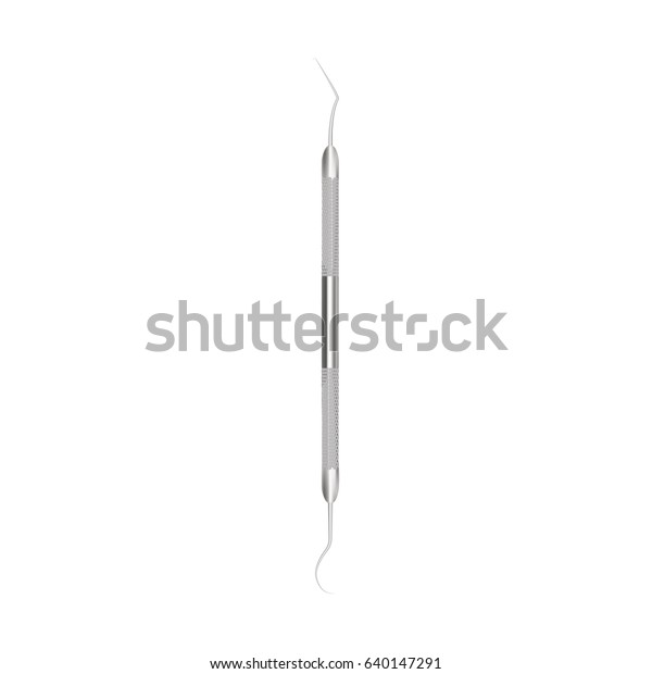 Dental Explorer Scaler Teeth High Quality Stock Vector (Royalty Free ...