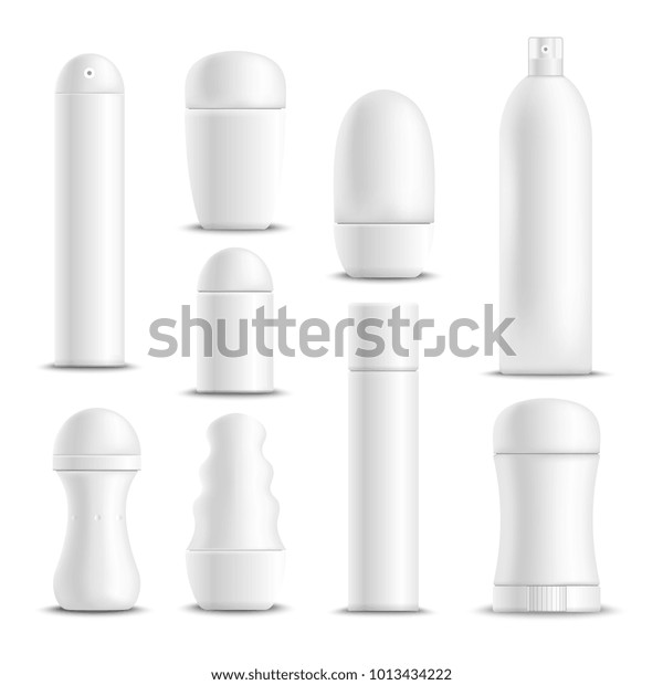 Deodorants Spray Sticks Rollon Types Antiperspirant Stock Vector ...