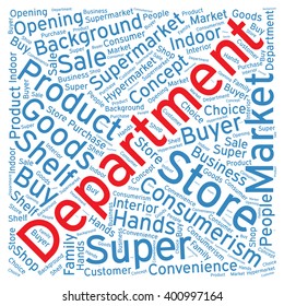 Department Word Cloud Art Background Stock Vector (Royalty Free ...
