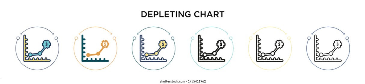 106 Depletion chart Images, Stock Photos & Vectors | Shutterstock