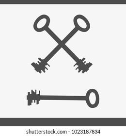 Deposit Box Key Icon Logo Stock Vector (Royalty Free) 1023187834 ...