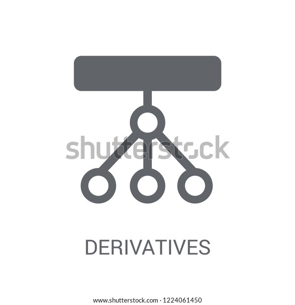 Derivatives Icon Trendy Derivatives Logo Concept Stock Vector (Royalty ...