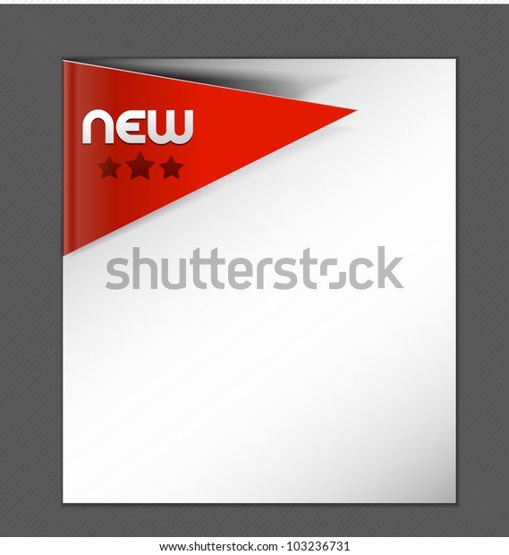 Design Advertisement Labels Stickers Stock Vector (Royalty Free ...