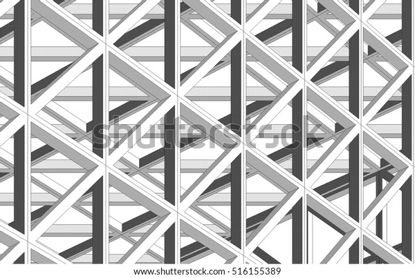 Design Background 3d Mesh Geometric Structure Stock Vector (Royalty ...