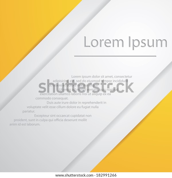 Design Clean Templategraphic Website Layout Vector Stock Vector ...