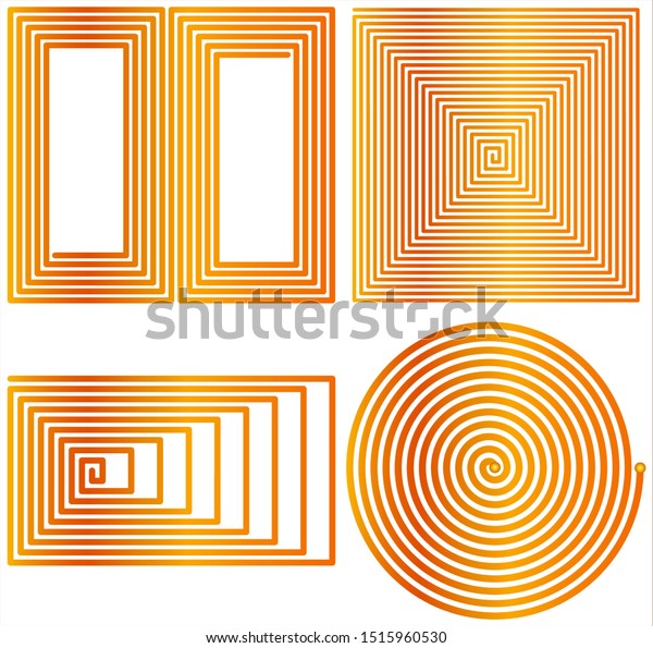 Design Coil Use On Pcb Stock Vector (Royalty Free) 1515960530 ...