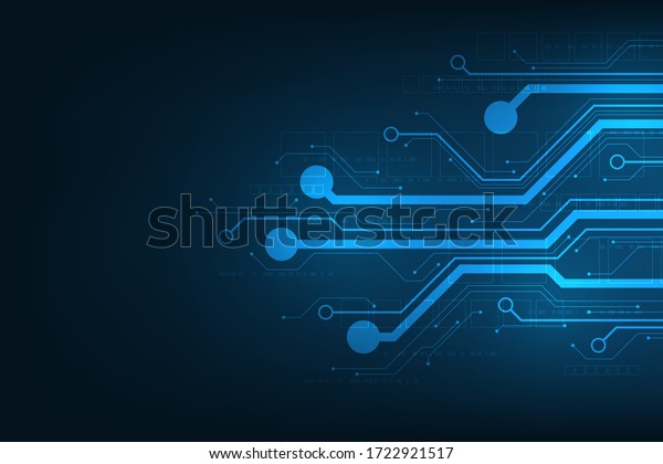 Design Concept Electronic Circuit Boards Stock Vector (Royalty Free ...