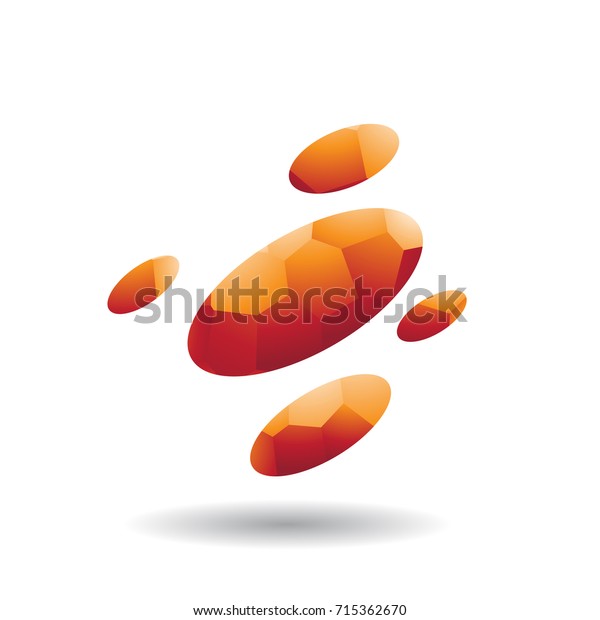 Design Concept Oval Dots Icon Mosaic Stock Vector (Royalty Free ...