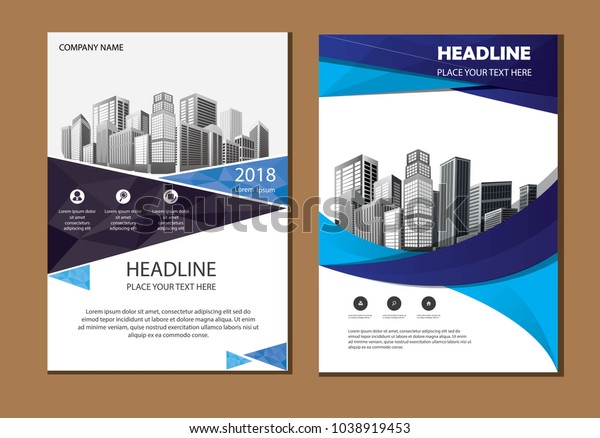 Design Cover Poster A4 Catalog Book Stock Vector (Royalty Free) 1038919453