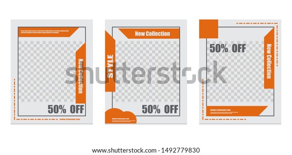 Design Editable Poster Templates Marketing On Stock Vector (Royalty ...