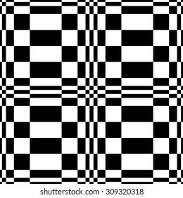 Design Element Black White Squares Seamless Stock Vector (Royalty Free ...