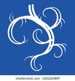 Design Element Branch Vine Decorative Swirls Stock Vector (Royalty Free ...