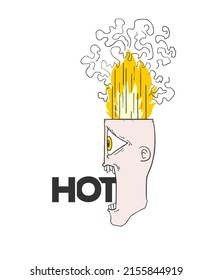 Design Explosion Face Draw Stock Vector (Royalty Free) 2155844919 ...