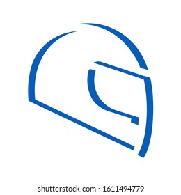 Design Flat Helmet Icon Stock Vector (Royalty Free) 1611494779 ...