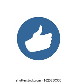 Design Hand Like Symbol Stock Vector (Royalty Free) 1625230333 ...