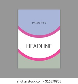 Design Headline Cover Book Vector Illustration Stock Vector (Royalty ...