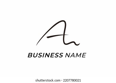 Design Logo Font Initial Letter Stock Vector (Royalty Free) 2207780021 ...