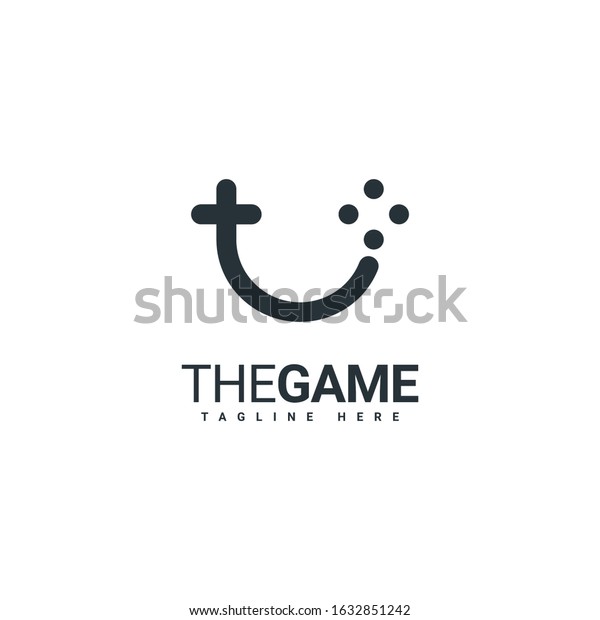 Design Logo Game Combination Joystick Icons Stock Vector (Royalty Free ...