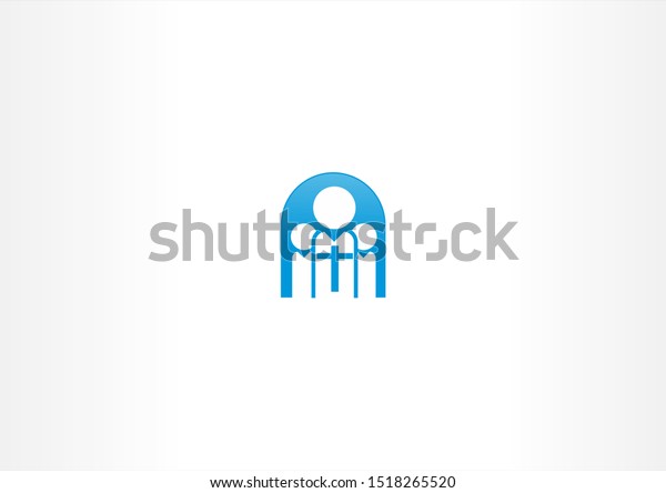 Design Logo Pastor Shape Design Stock Vector (Royalty Free) 1518265520 ...