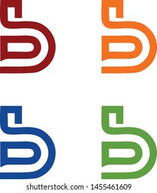 Design Logo Vector Graphic Simbol Letter: เวกเตอร์สต็อก (ปลอดค่า ...