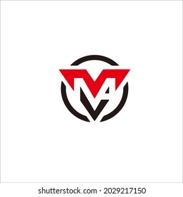 Design M4 Letters Logo Your Company Stock Vector (Royalty Free ...