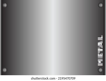 Design Metal Background Vector Wallpaper Stock Vector (Royalty Free ...