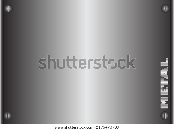 Design Metal Background Vector Wallpaper Stock Vector (Royalty Free ...