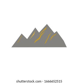Mountain Bitmap Illustration Landscape Mature Silhouette: ภาพประกอบ ...