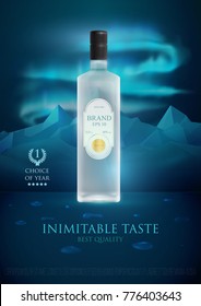 Design Premium Ads Template Alcohol Products Stock Vector (Royalty Free ...