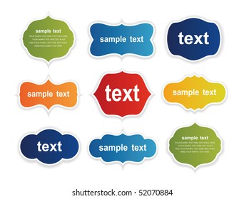 Set 15 Handwritten Labels Marking Jars Stock Vector (Royalty Free ...
