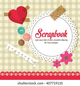 Design Scrapbook Icons Vector Design Stock Vector (Royalty Free ...