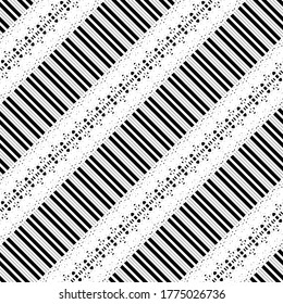 Vector Seamless Geometric Pattern Striped Triangles Stock Vector ...