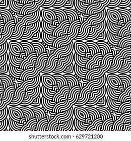 Seamless Illusion Line Art Raster Illustration 스톡 일러스트 586318442 ...