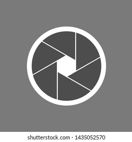 Design Shutter Cam Symbol Stock Vector (Royalty Free) 1435052570 ...