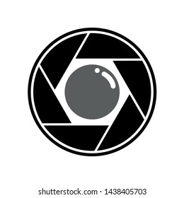 Design Shutter Cam Symbol Stock Vector (Royalty Free) 1438405703 ...