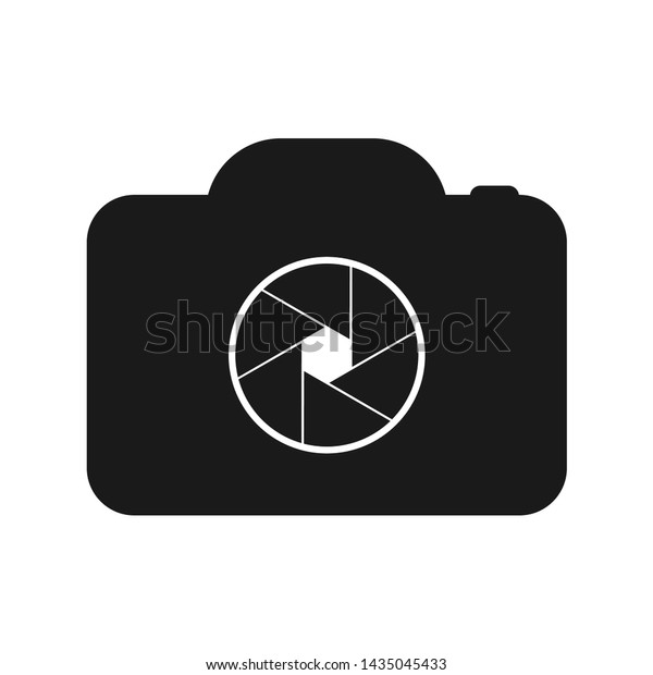 Design Shutter Cam Symbol Stock Vector (Royalty Free) 1435045433