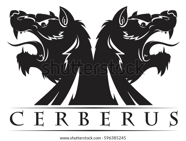 Design Sign Cerberus Vector Illustration Symbol Stock Vector (Royalty ...