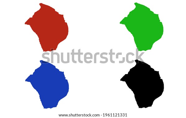 Design Silhouette Map City Dadaab Kenya Stock Vector (Royalty Free ...