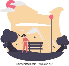 Design Small Scene Background Vector Material Stock Vector (Royalty ...