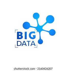 Design Tech Big Data Symbol Stock Vector (Royalty Free) 2160426207 ...