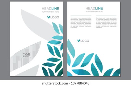 Design Template Cover Page Stock Vector (Royalty Free) 1397884043 ...