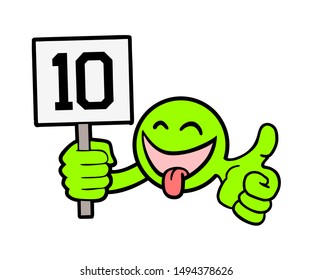 Design Top Score Banner Stock Vector (Royalty Free) 1494378626