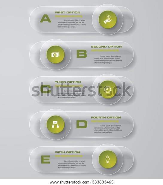 Design Transparency Banners Templategraphic Website Layout Stock Vector ...