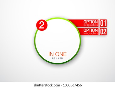 Design Vector Illustration Sign Numbers Two Stock Vector (Royalty Free ...